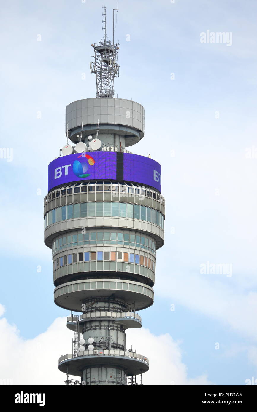 The BT Tower in London, UK Stock Photo - Alamy