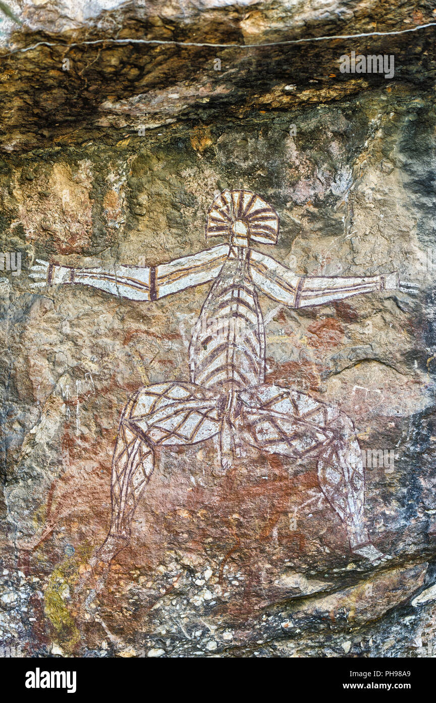 Ancient rock drawing Stock Photo - Alamy