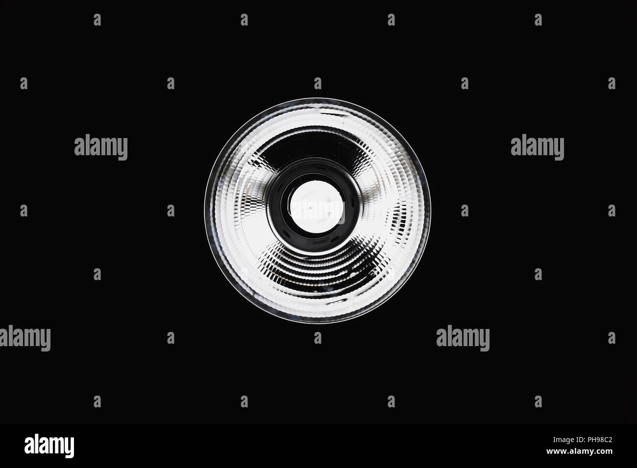 CFL Light Bulb in the Dark Ceiling background,bulb light background ...