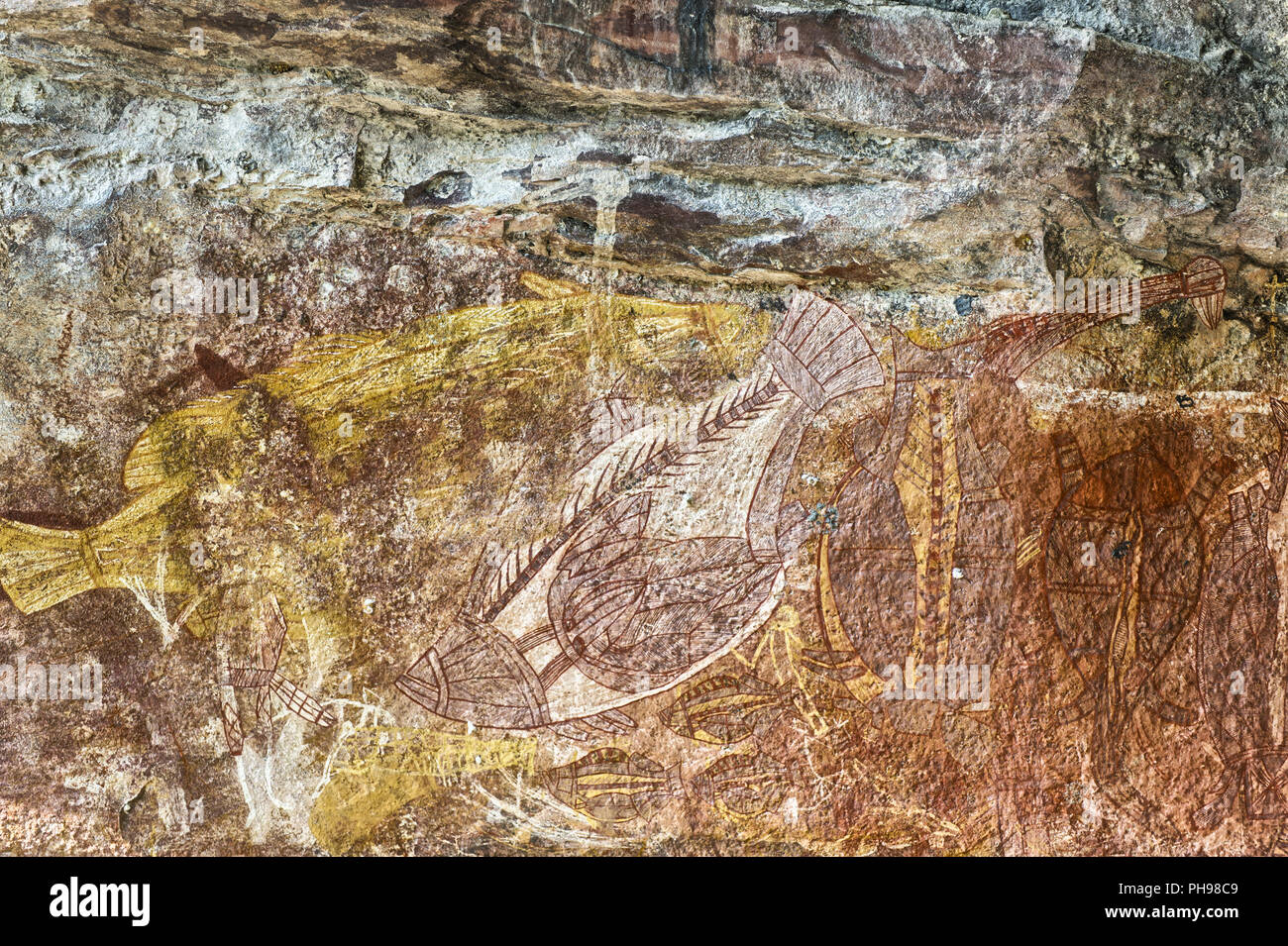 Ancient rock drawing Stock Photo - Alamy