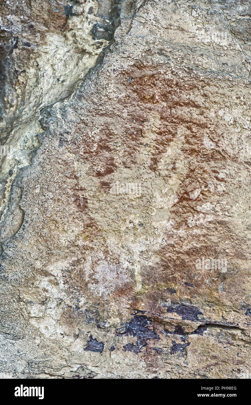 Ancient rock drawing Stock Photo - Alamy