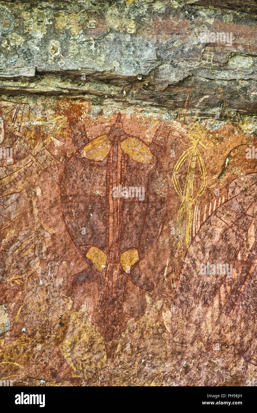Ancient rock drawing Stock Photo - Alamy