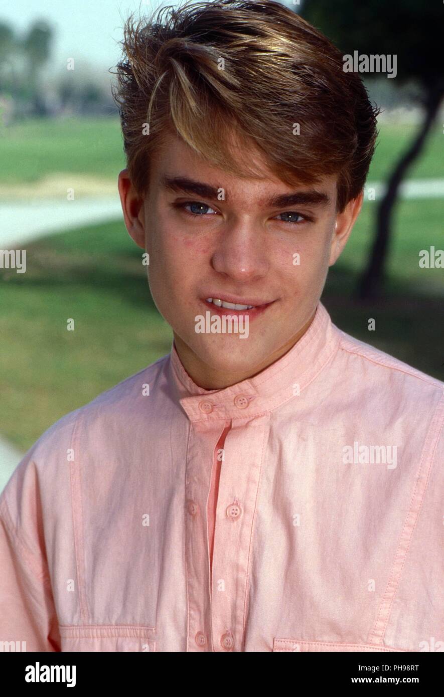 Chad Allen, amerikanischer Schauspieler, beim Fototermin im Freien ...