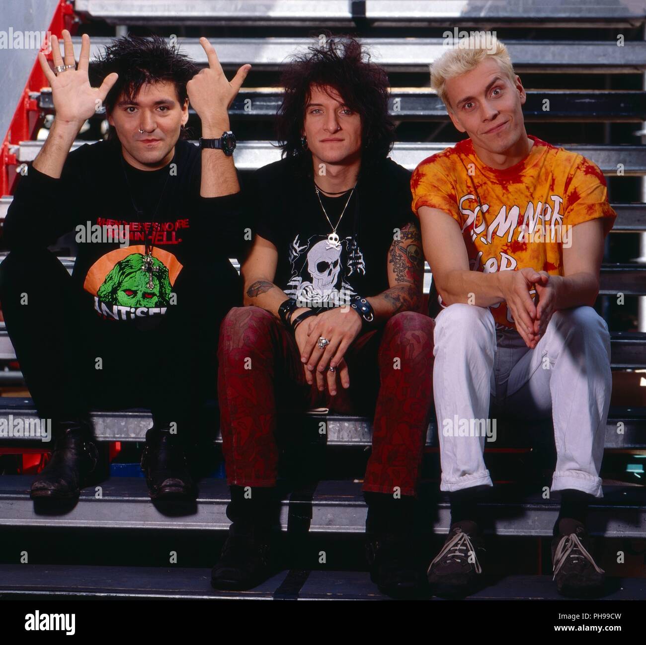 "Die Ärzte", deutsche Punk Rock Funpunk Ska Band, bei einem ...