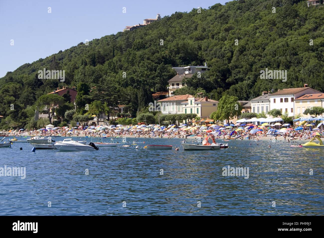 fishing village of Mošćenička Draga, Croatia Stock Photo - Alamy