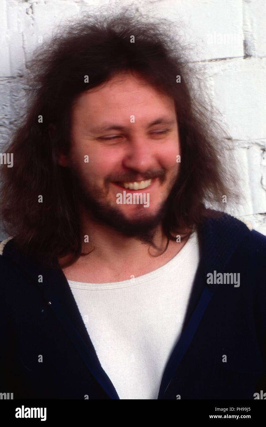 Erwin von "Acapulco Gold", deutsche Rockband, Deutschland 1983. Erwin ...