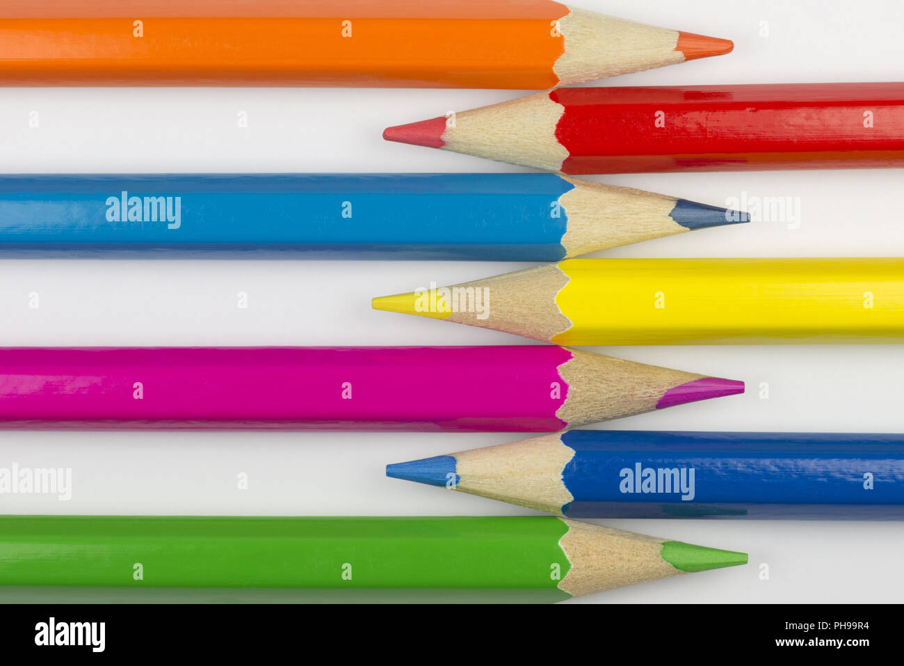 Crayons as background picture Stock Photo - Alamy