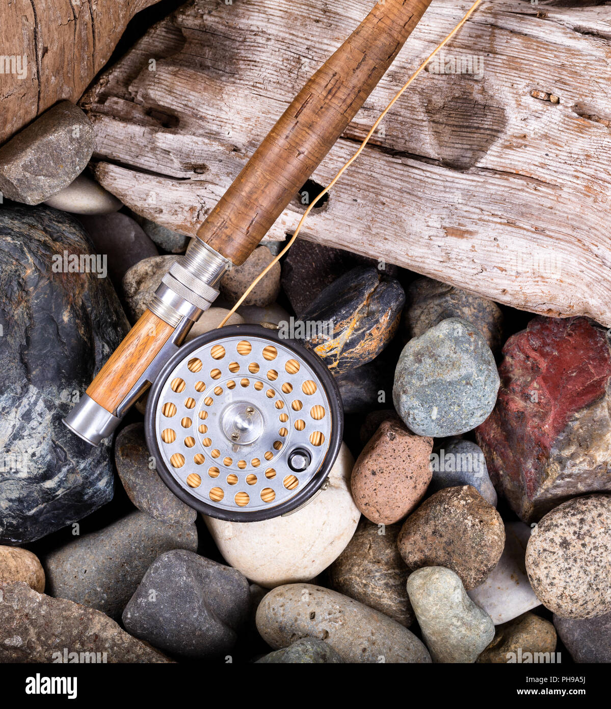 Vintage fishing tackle hi-res stock photography and images - Alamy