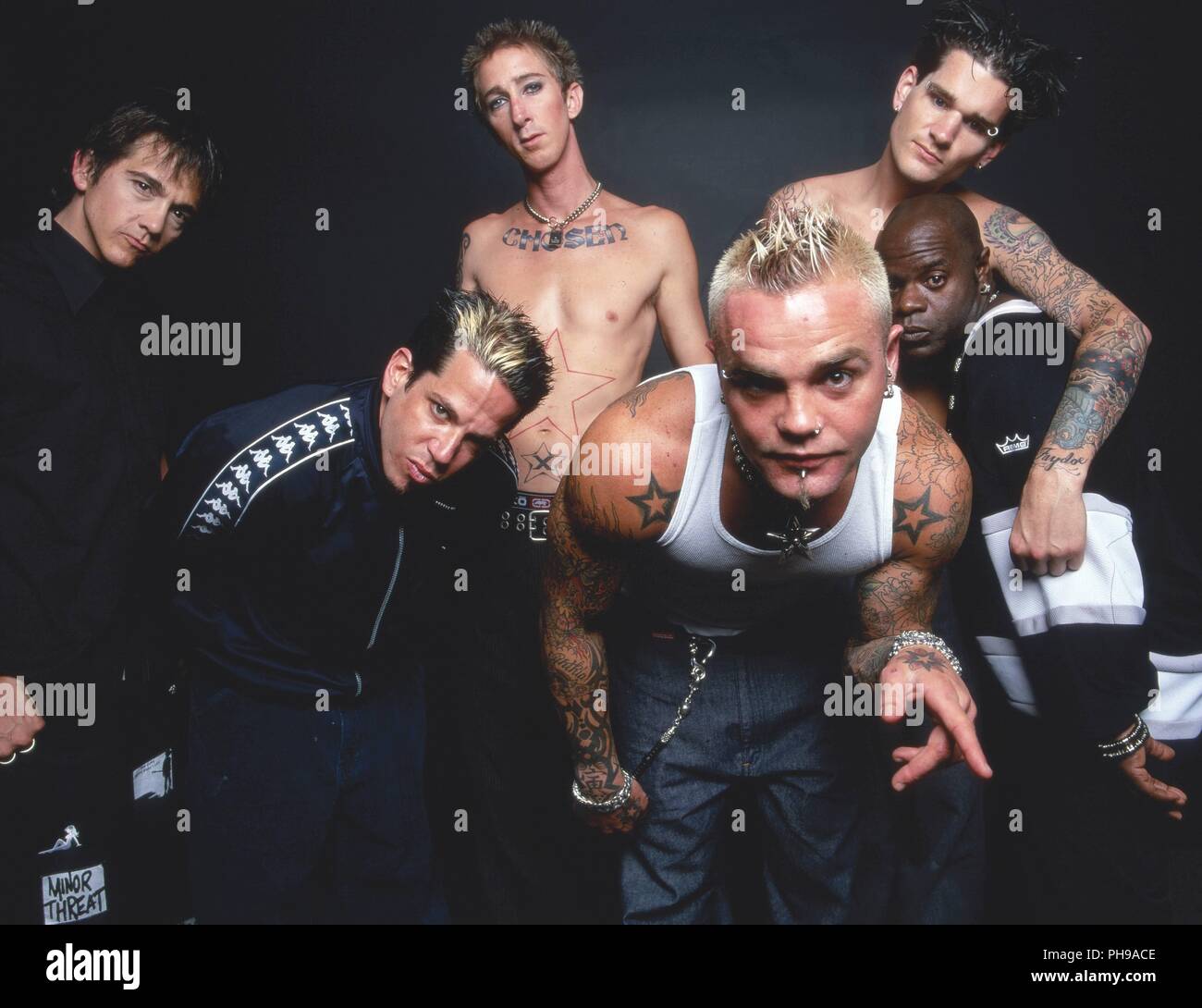 "Crazy Town", amerikanische Crossover Band, beim Promoshoot in Berlin ...