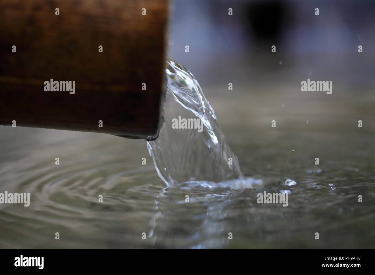 Water well on background hi-res stock photography and images - Alamy