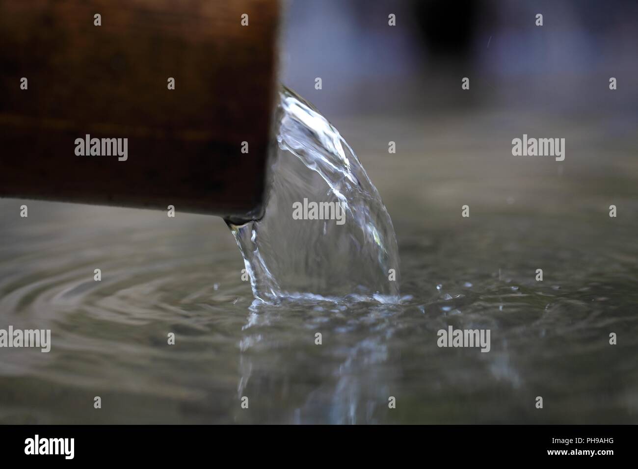 Water well on background hi-res stock photography and images - Alamy