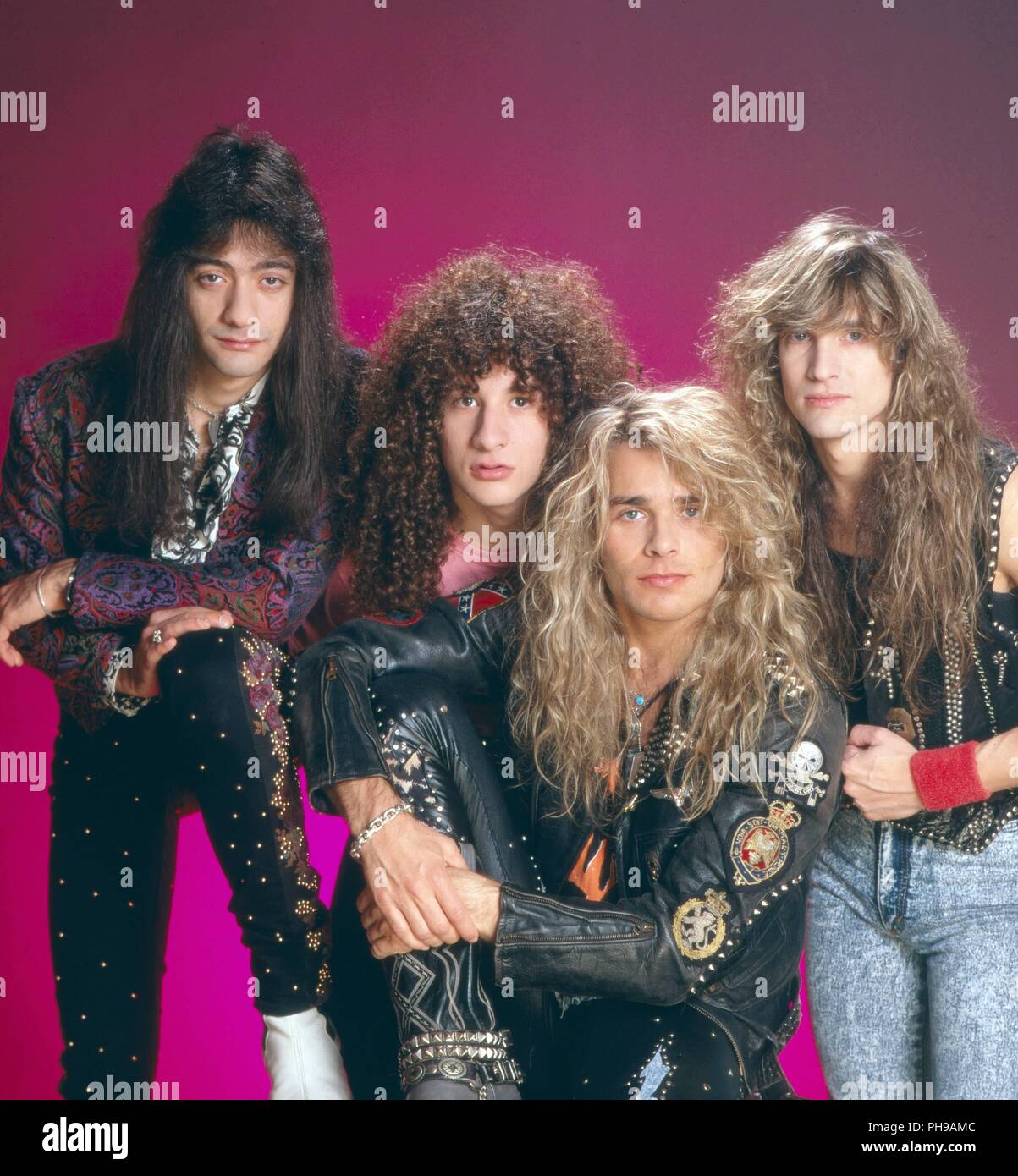 "White Lion", amerikanische Rockband, in München, Deutschland 1988 ...