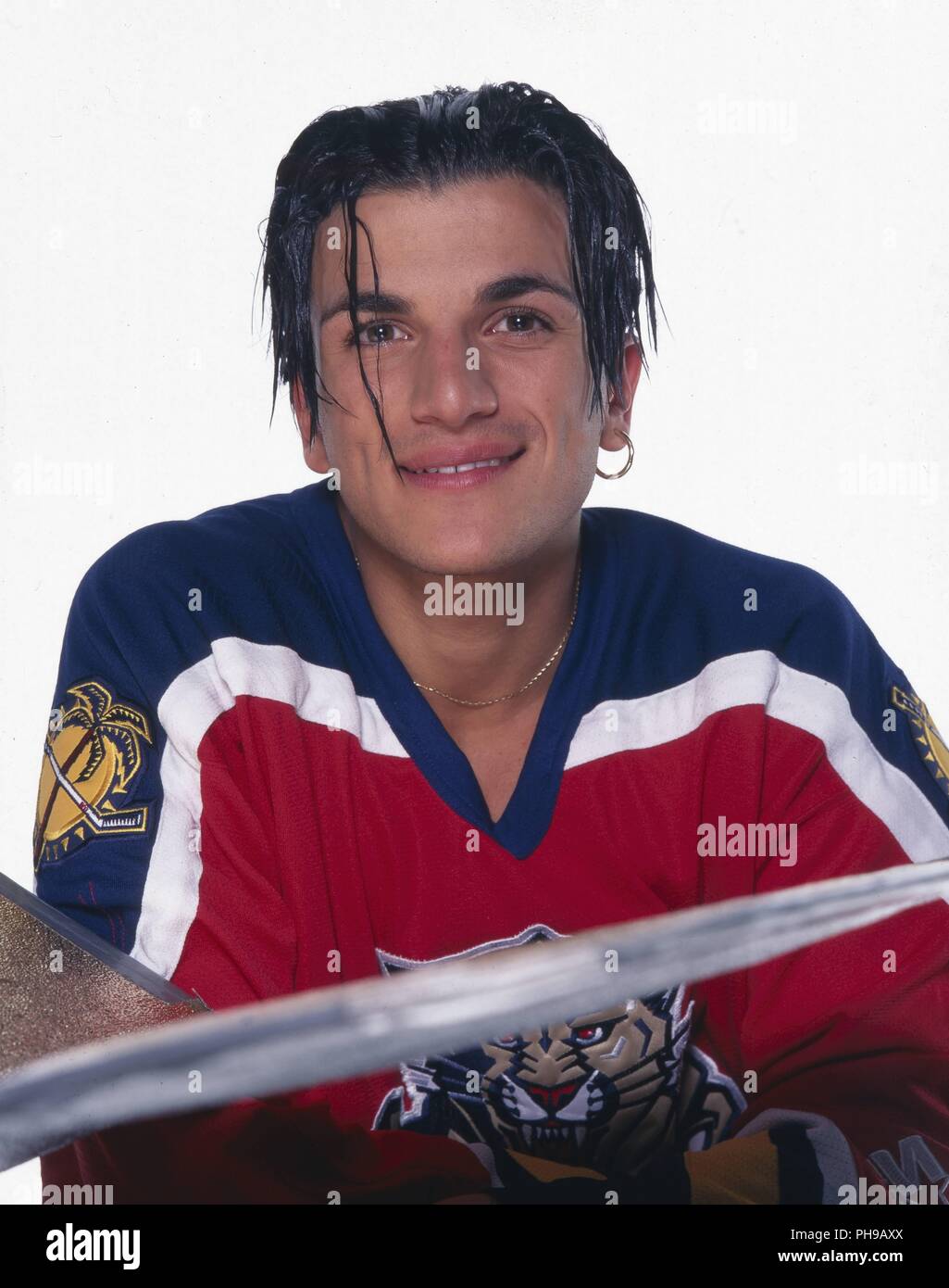 Peter Andre, britischer Sänger, bei einem Promoshooting in Stuttgart ...