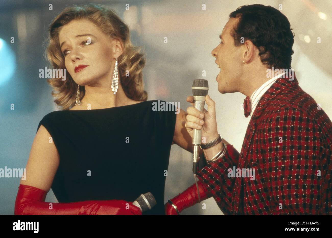 Andrea, deutsche Sängerin, bei einem Auftritt bei "Rock Pop" in ...