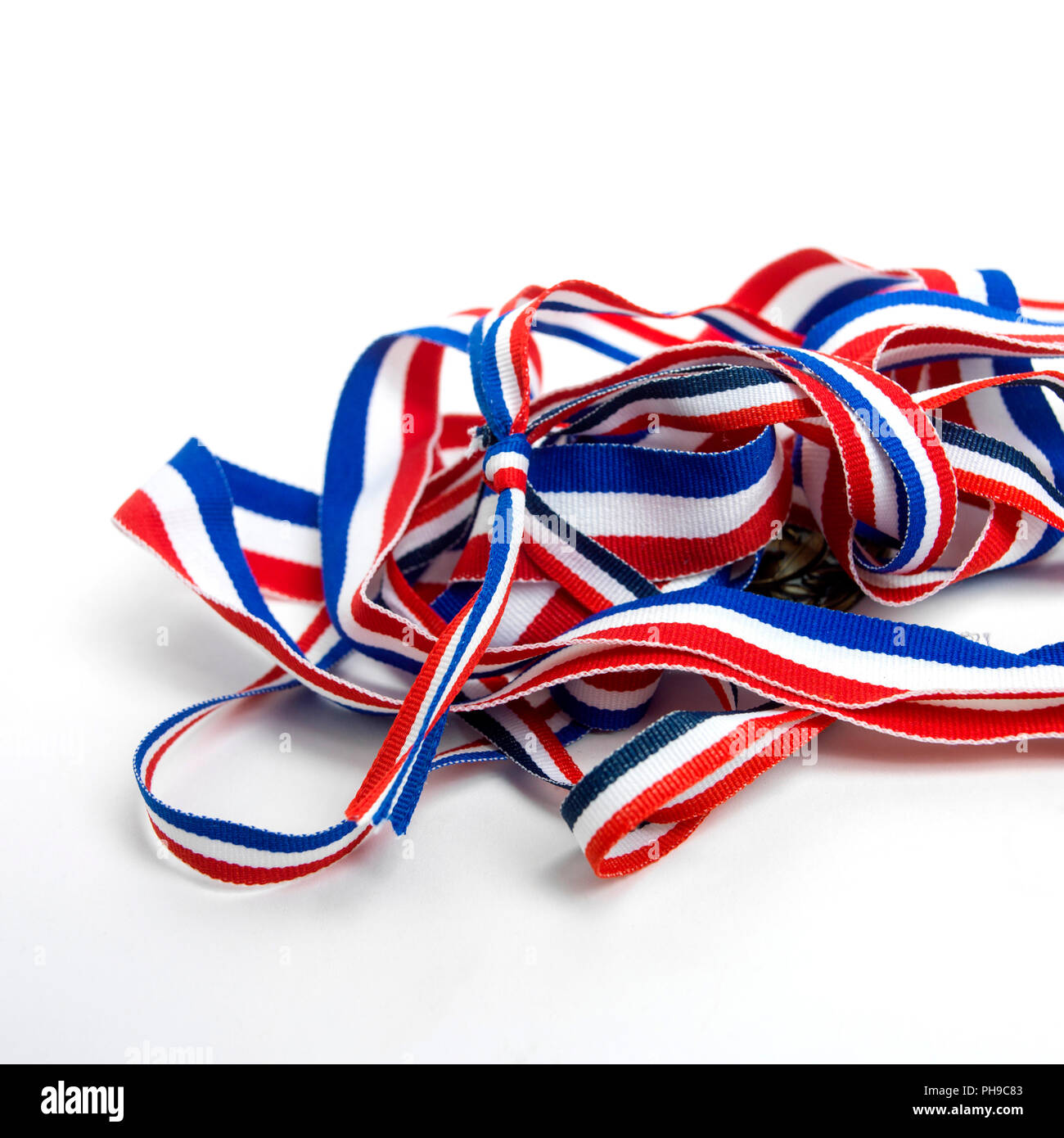 Tri-color ribbon Stock Photo - Alamy