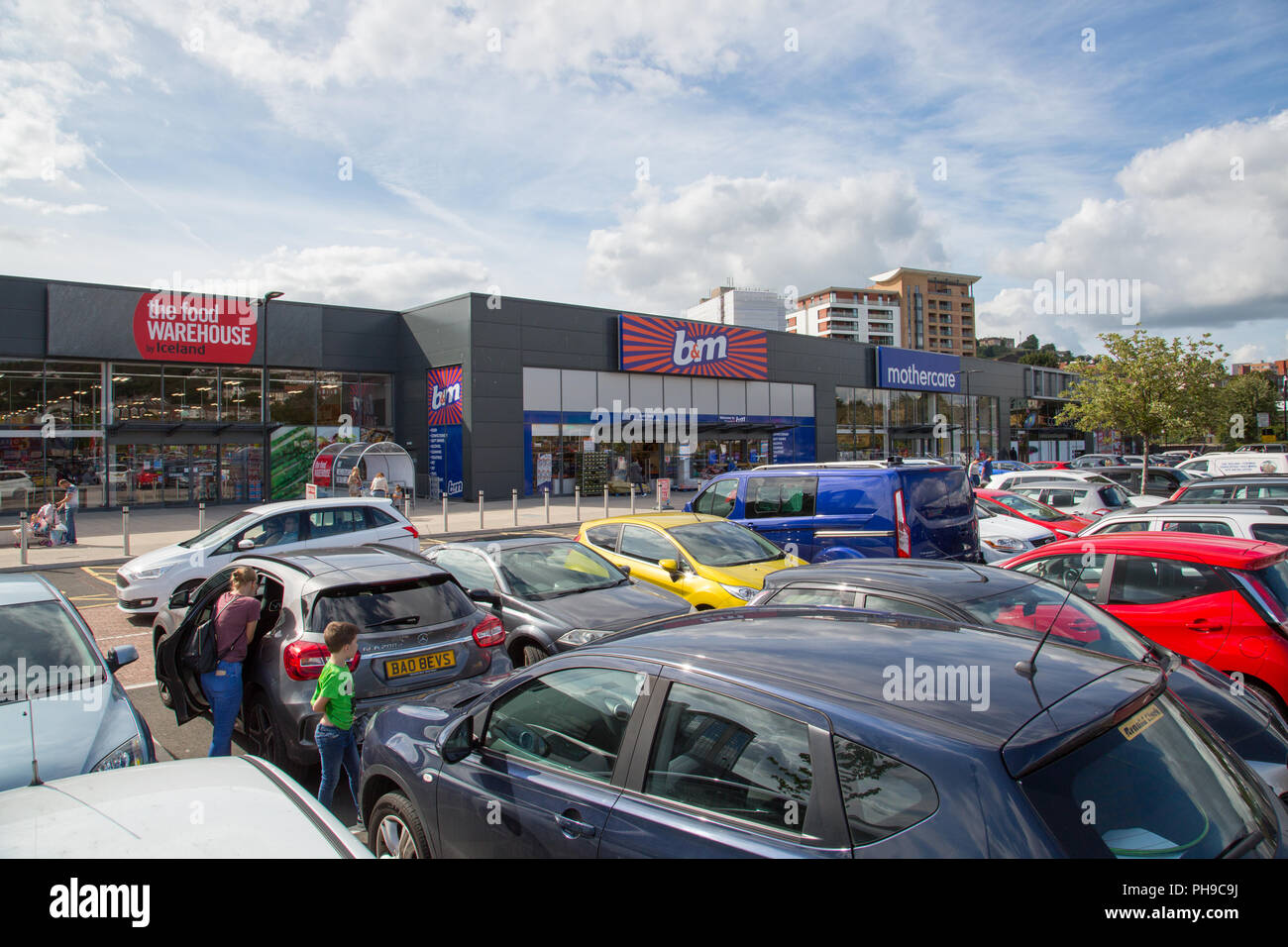 Parc Tawe Retail Park, Swansea Stock Photo - Alamy