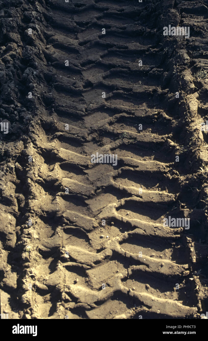 Truck tire tracks hi-res stock photography and images - Alamy