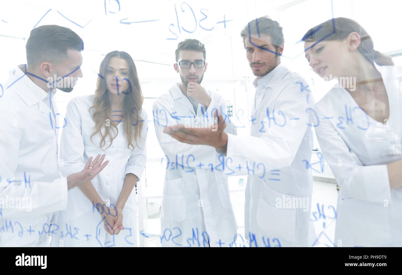group of laboratory employees Stock Photo - Alamy