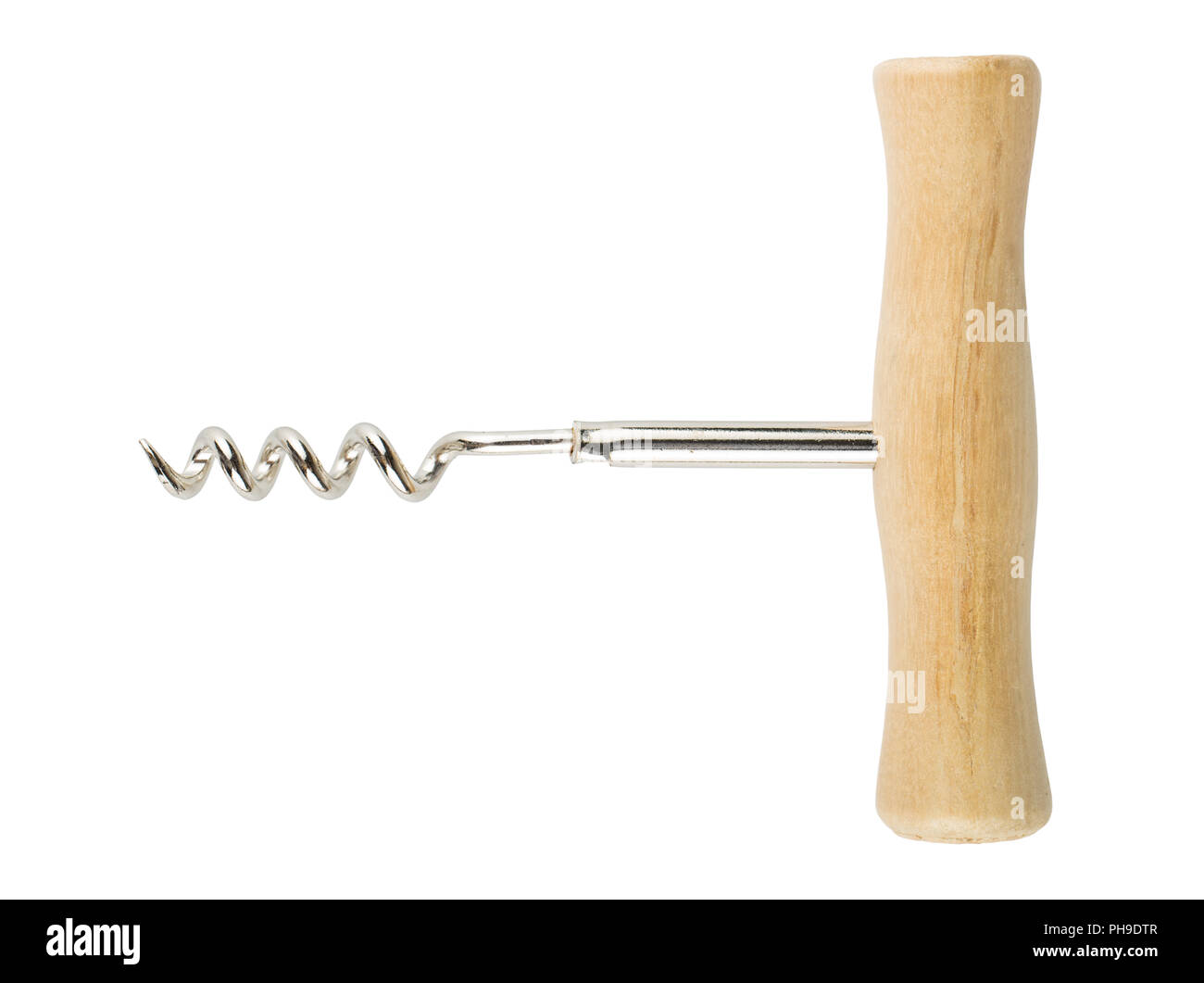 Top view of corkscrew Stock Photo - Alamy