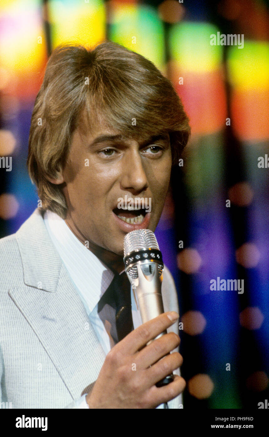 Roland Kaiser on 01-02.1983. | usage worldwide Stock Photo - Alamy