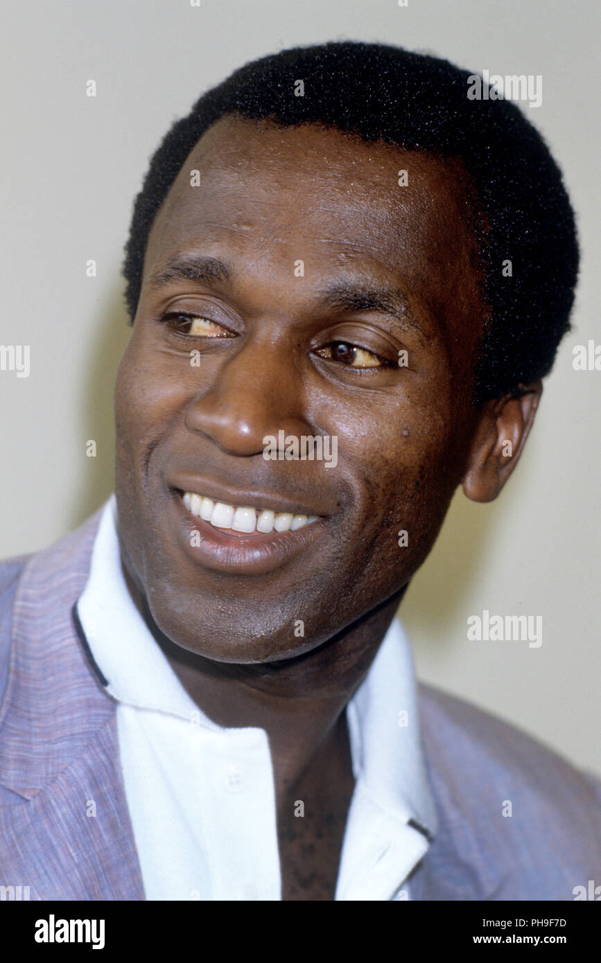 Bobby Farrell (Boney M) on 28.06.1982. | usage worldwide Stock Photo ...