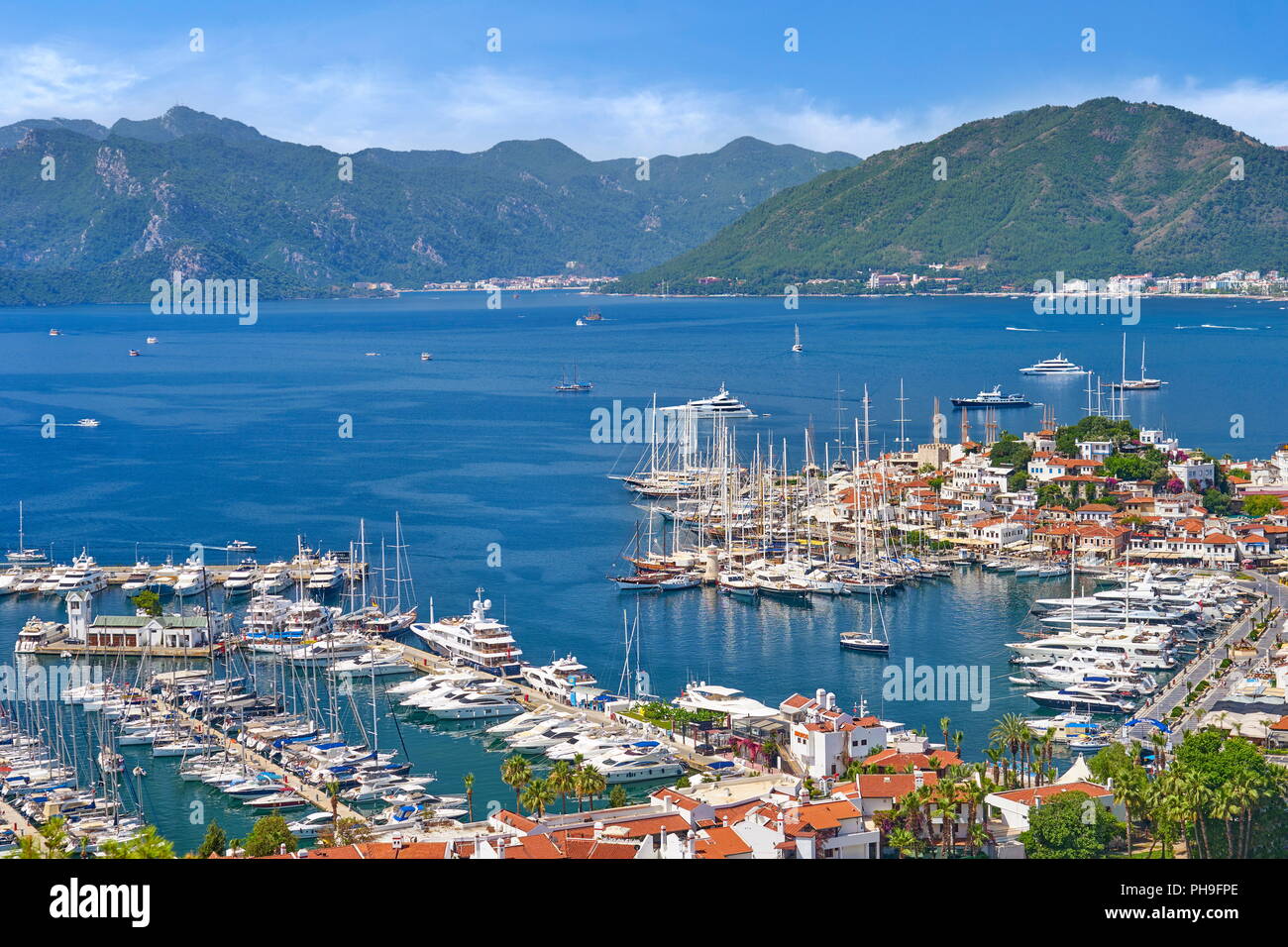 Marmaris Old Town and Harbour, Turkey Stock Photo - Alamy