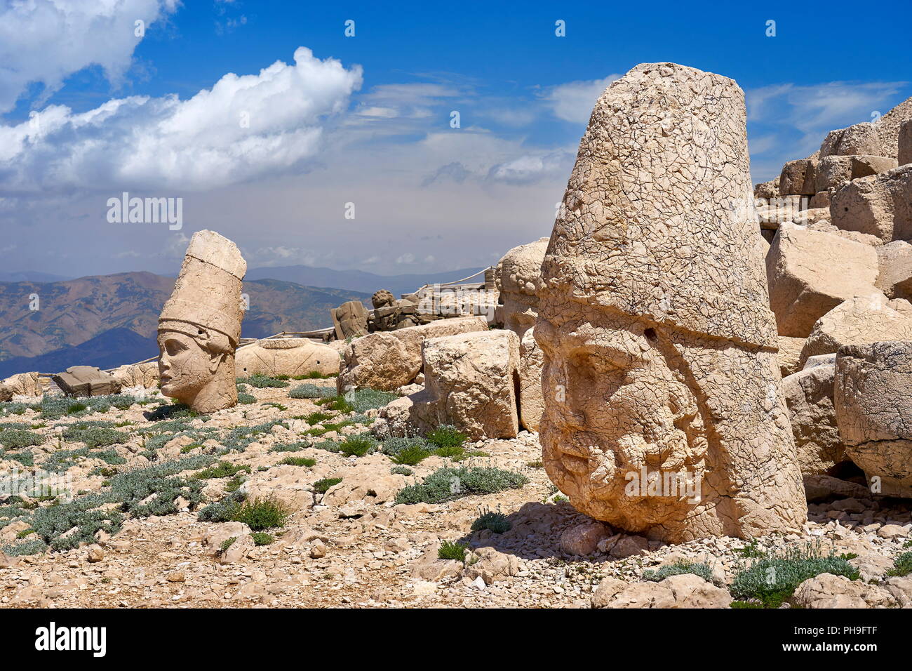 Mount Nemrut National Park, Turkey, UNESCO Stock Photo - Alamy
