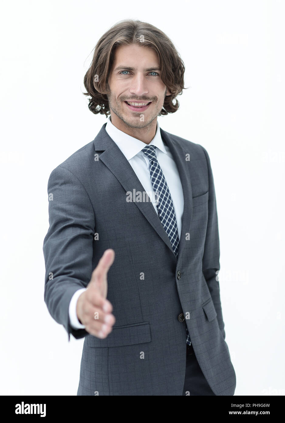 Business offer, partnership Stock Photo - Alamy