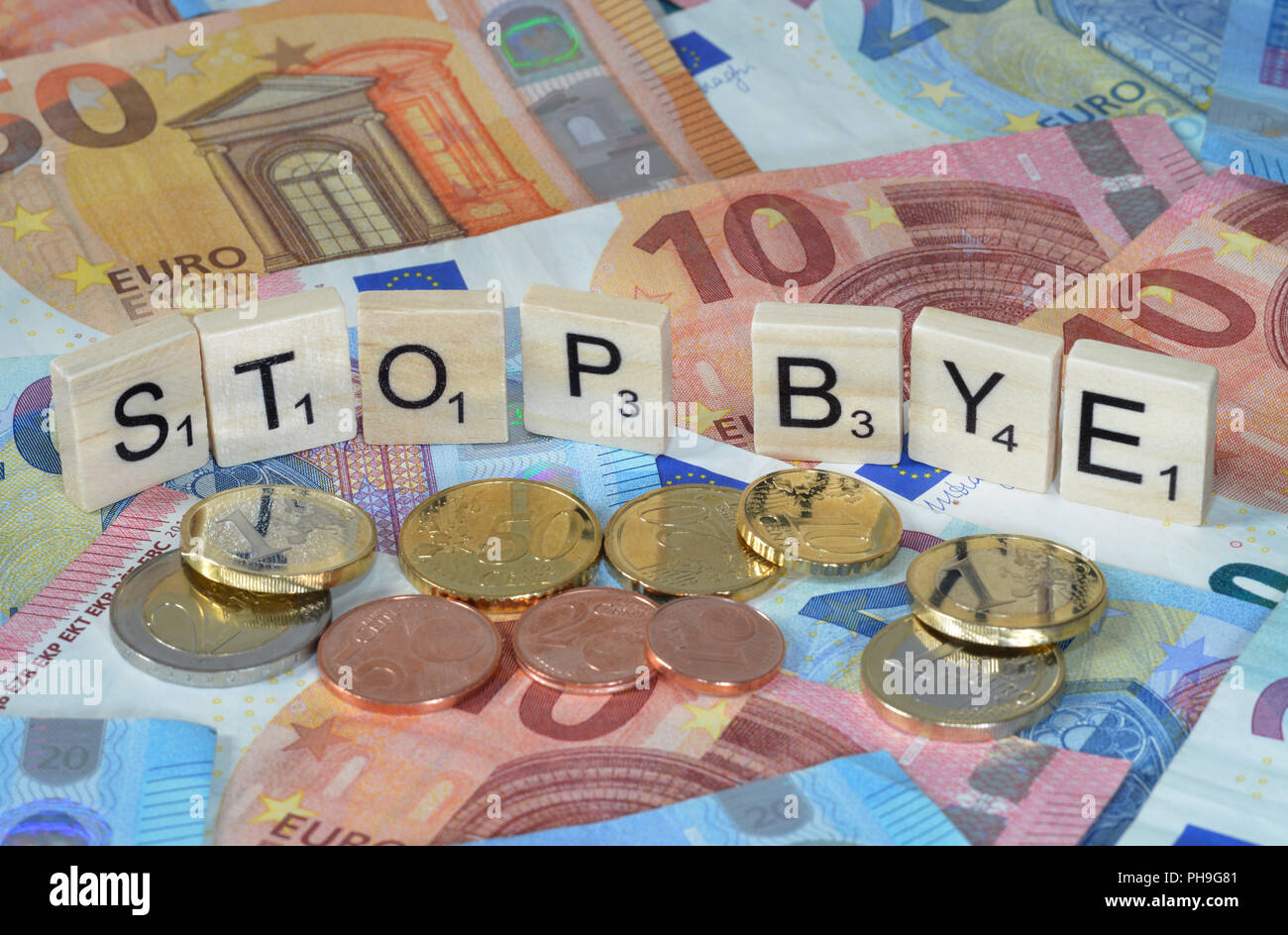 Bye bye euro hi-res stock photography and images - Alamy