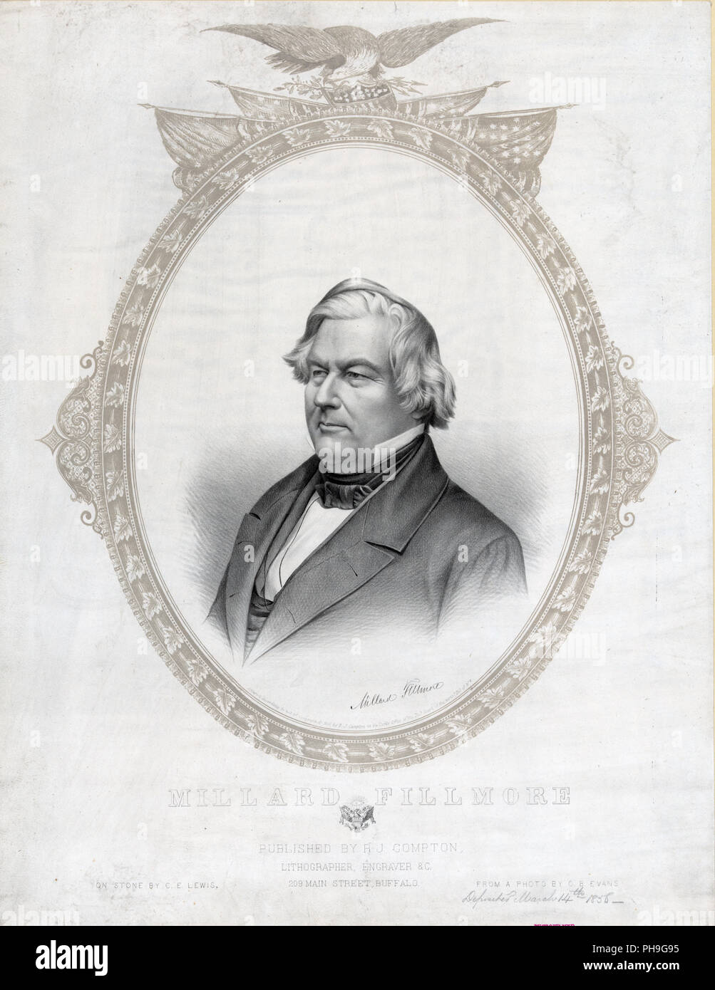 Millard fillmore portrait hi-res stock photography and images - Alamy