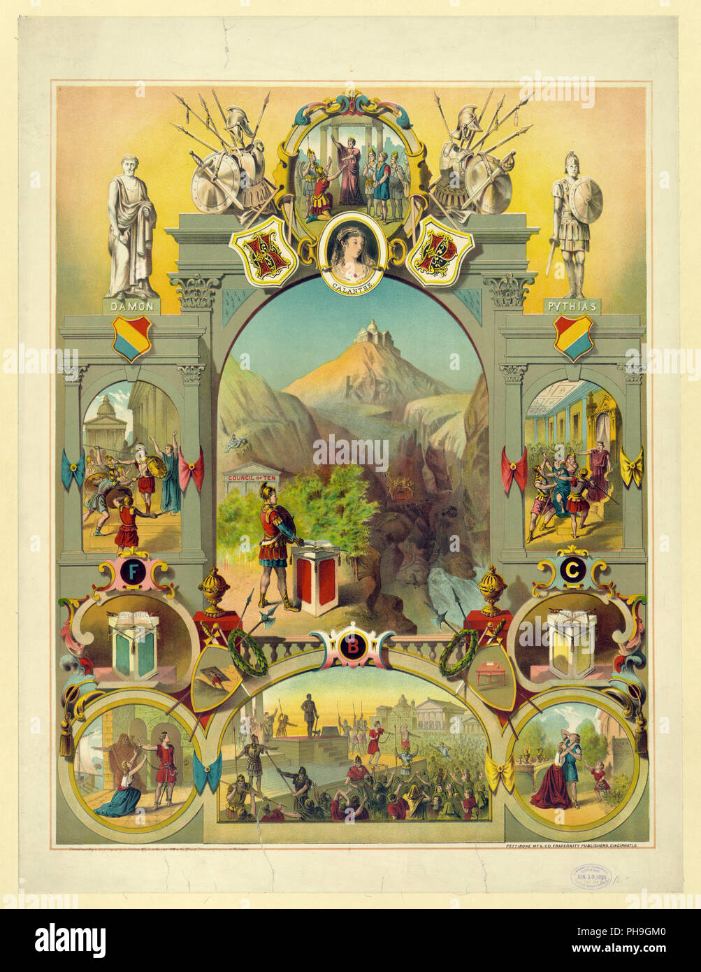 Pythias hi-res stock photography and images - Alamy