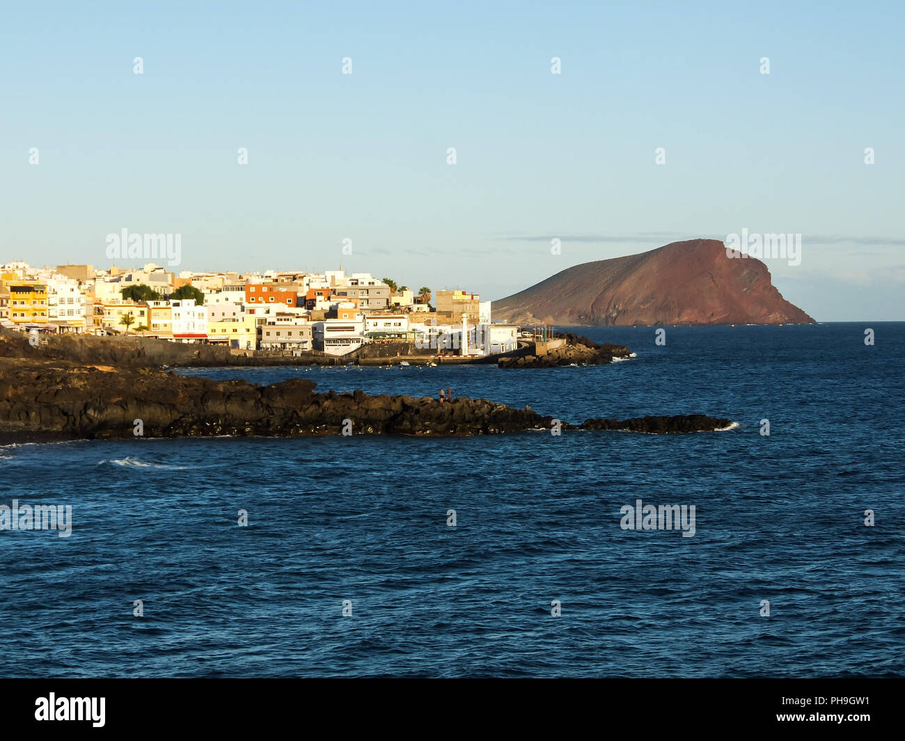 Tropical Sea Village Stock Photo - Alamy