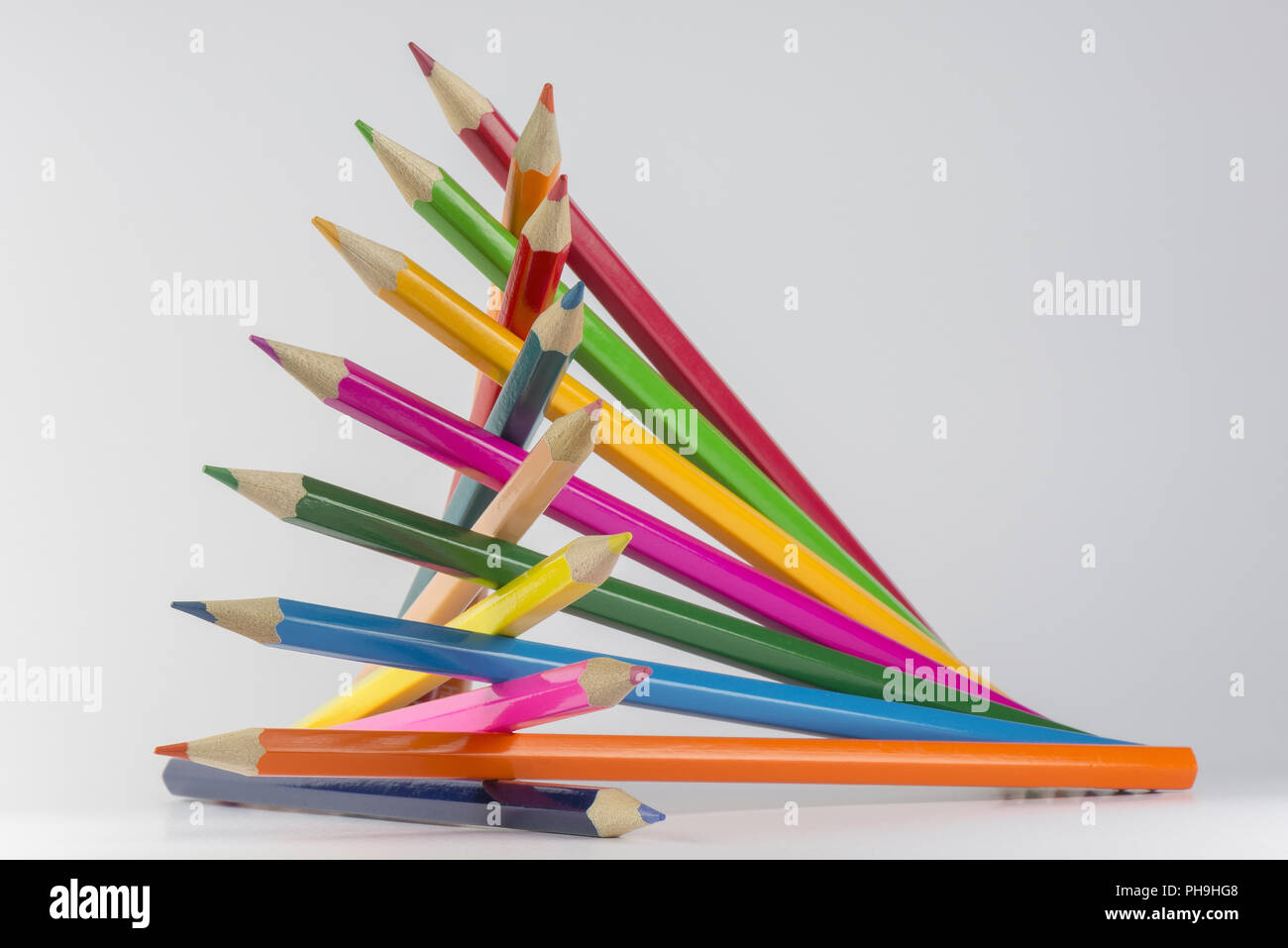 Abstract pencils hi-res stock photography and images - Alamy