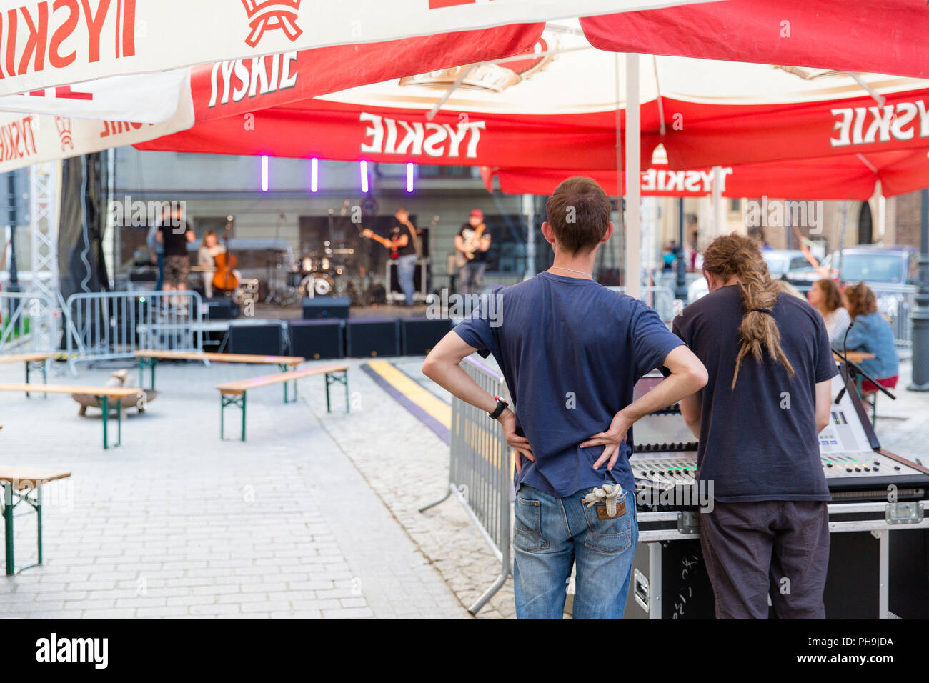 Sound reinforcement system hi-res stock photography and images - Alamy