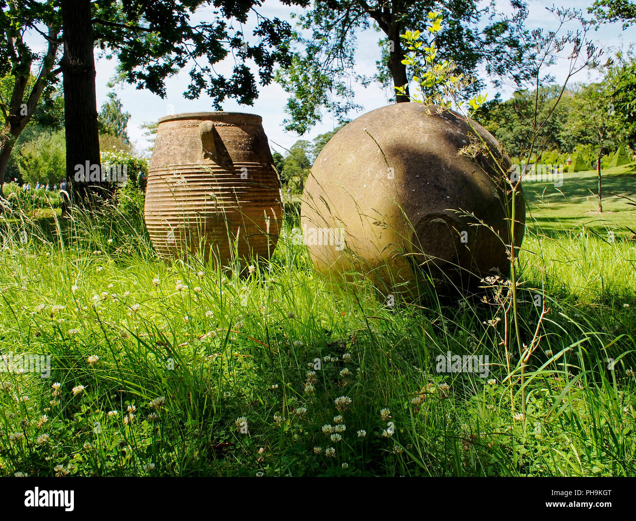 Part of the stunning gardens created by the late John Hedgecoe at his ...