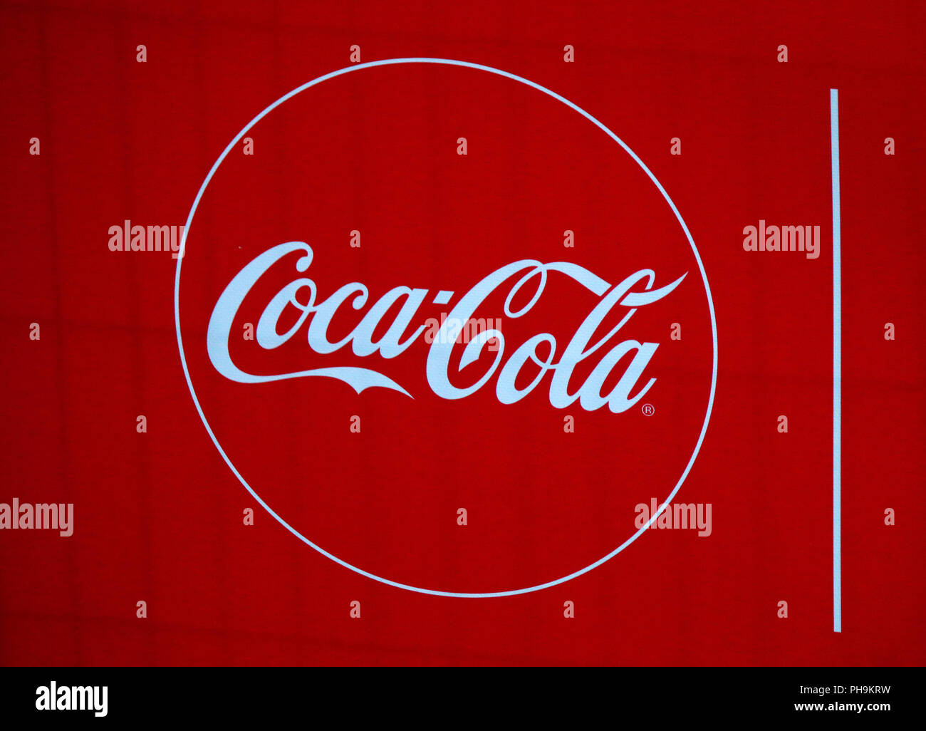 das Logo der Marke "Coca Cola", Berlin Stock Photo - Alamy