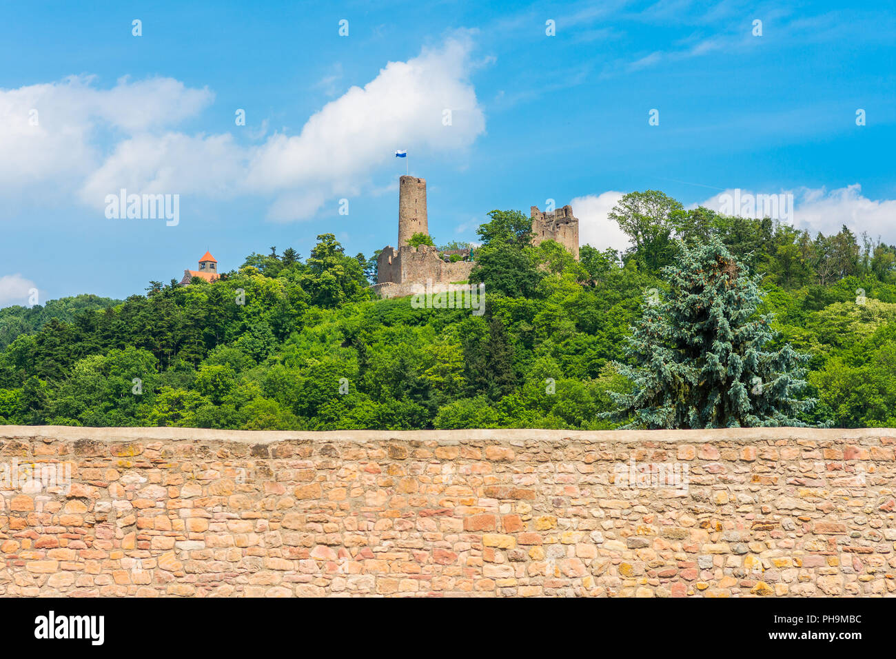Castle Windeck, Weinheim (germany Stock Photo - Alamy