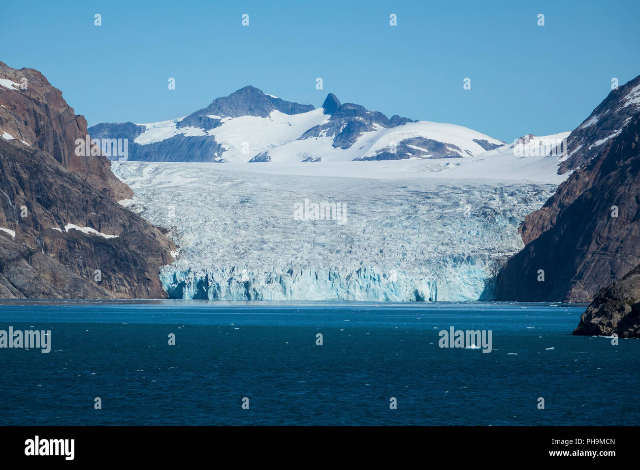 Denmark, Greenland, Prince Christian Sound Stock Photo - Alamy