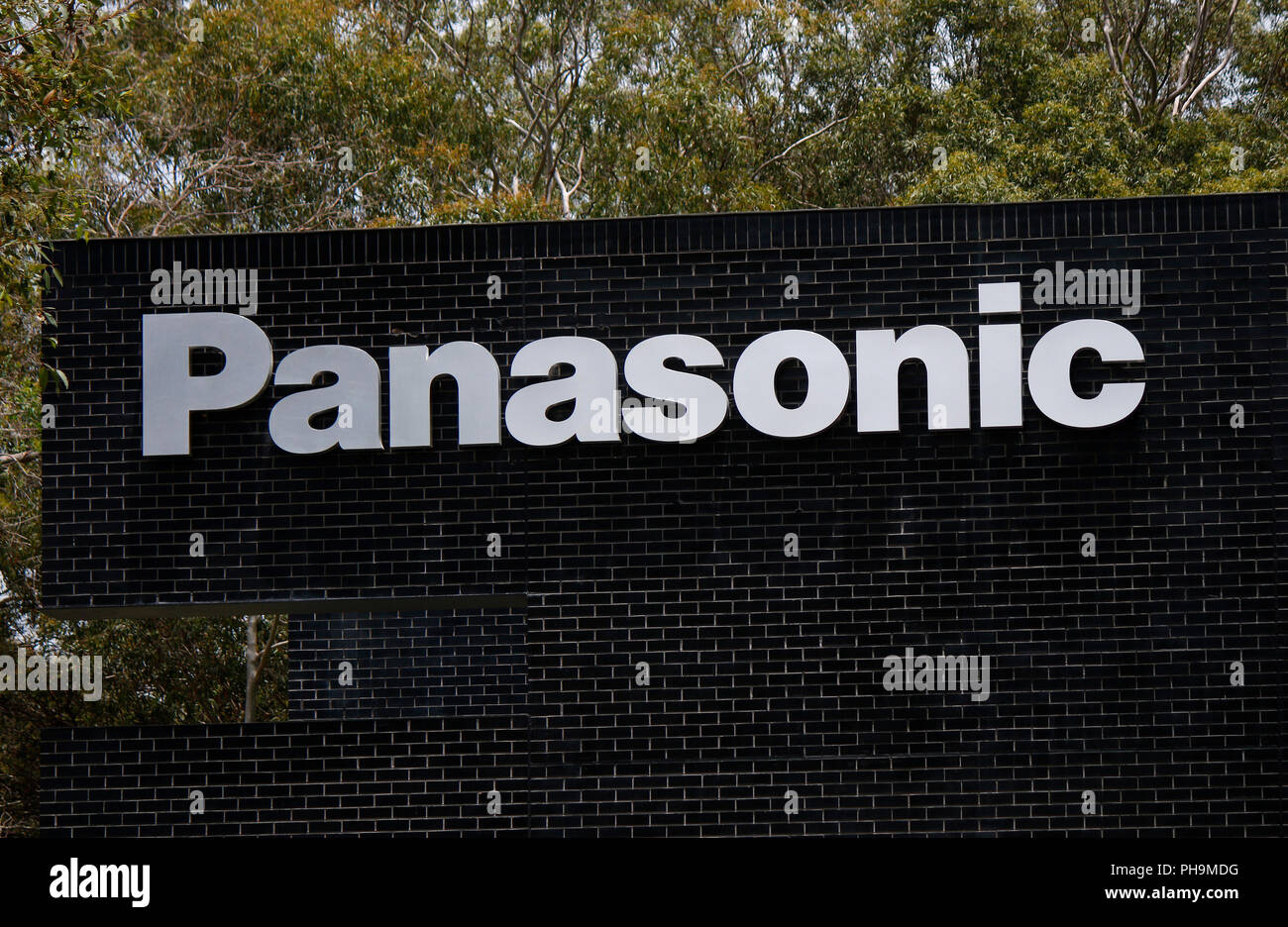 Panasonic logo hi-res stock photography and images - Alamy