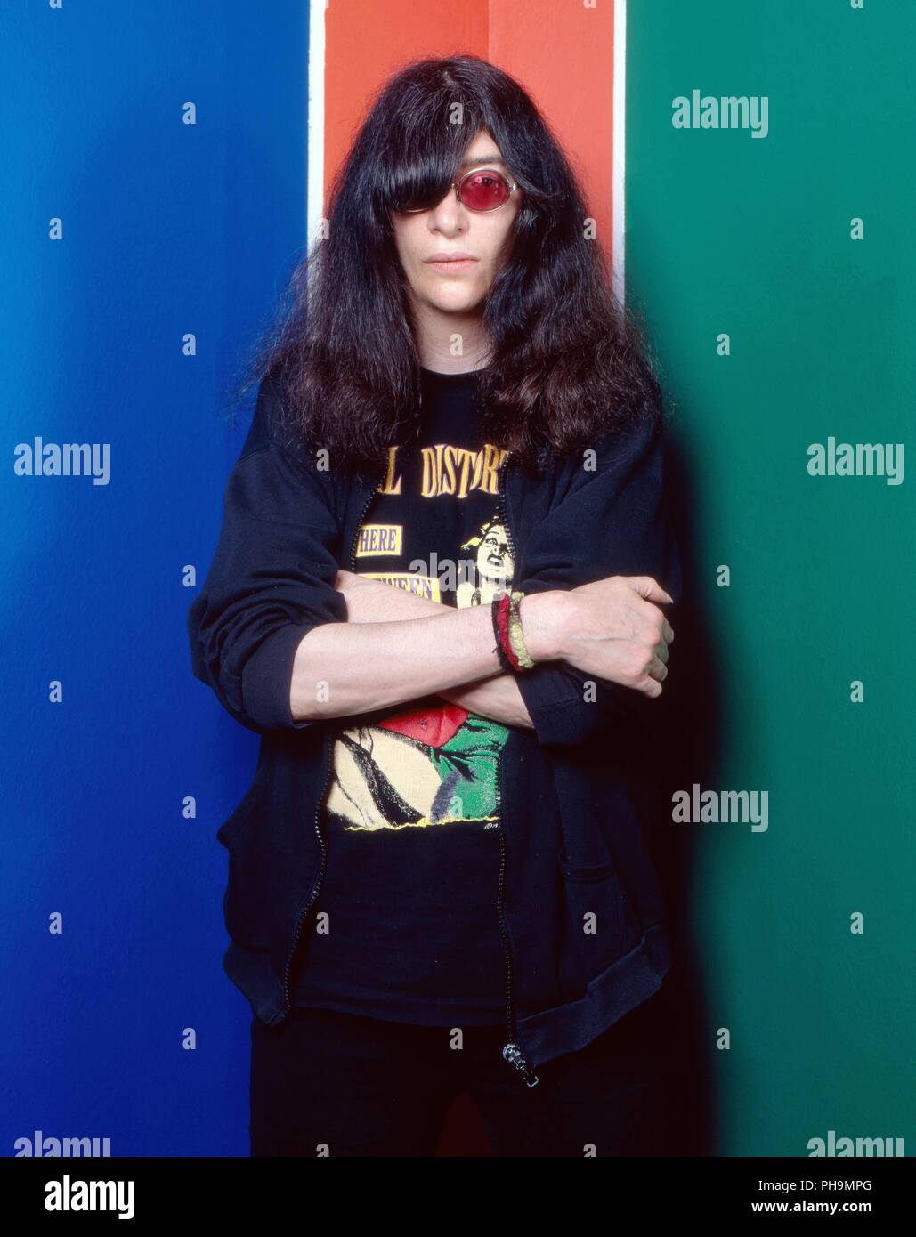 Joey Ramone Last Photo