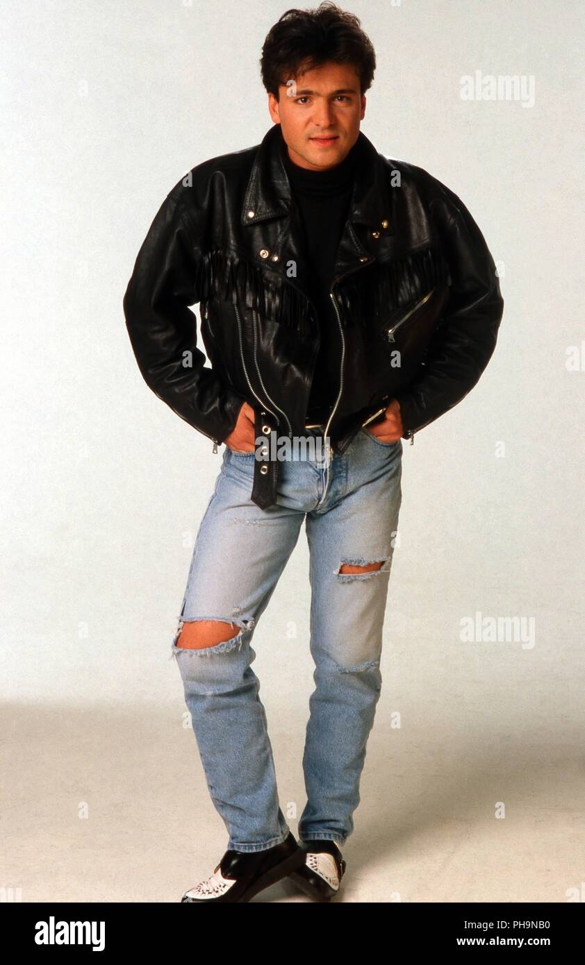 Sänger Nino de Angelo bei einem Fotoshooting in München, Deutschland ...