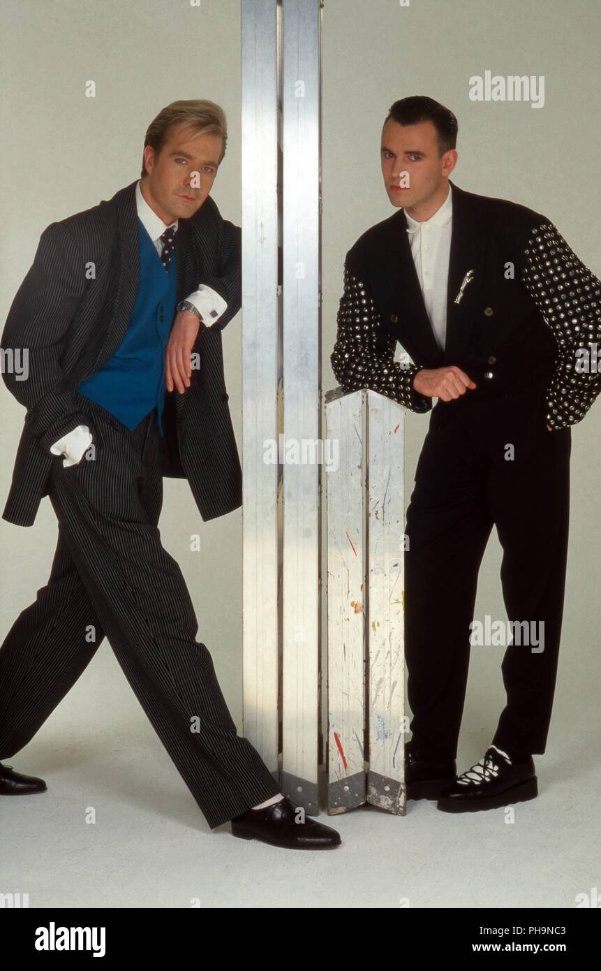 "ABC", britisches Popduo, beim Bravo Shooting in München, Deutschland ...
