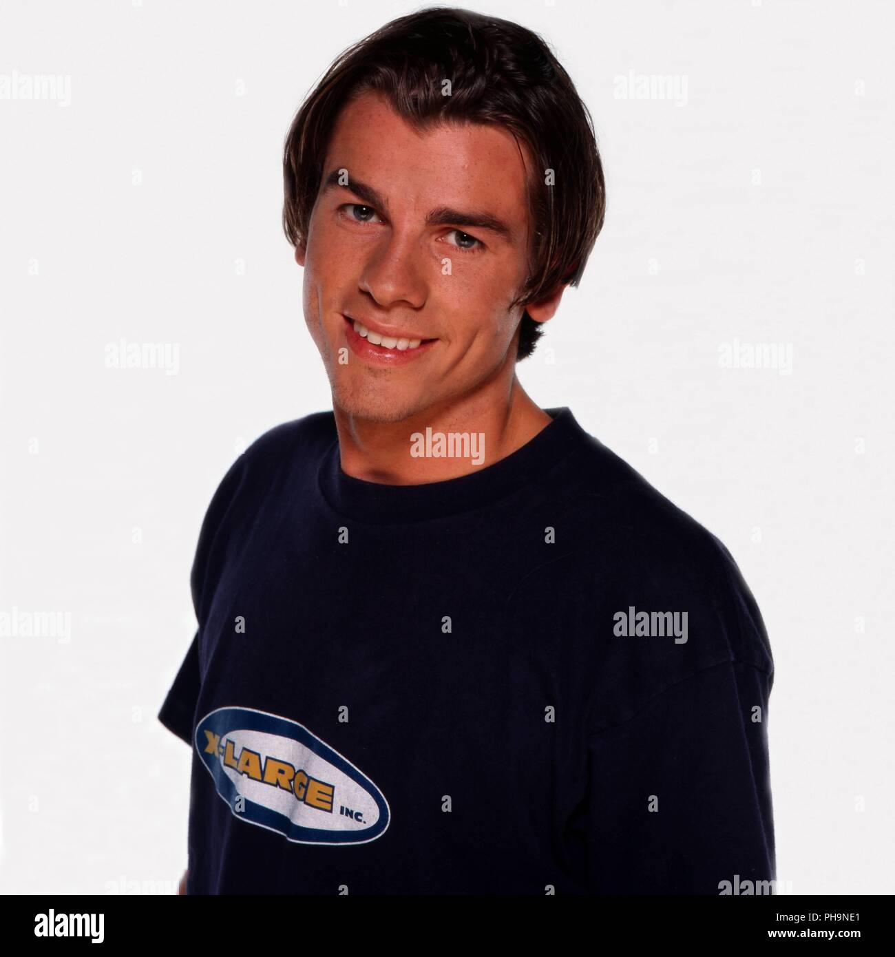 Nathan Moore von "Worlds Apart", britische Boygroup, in München ...