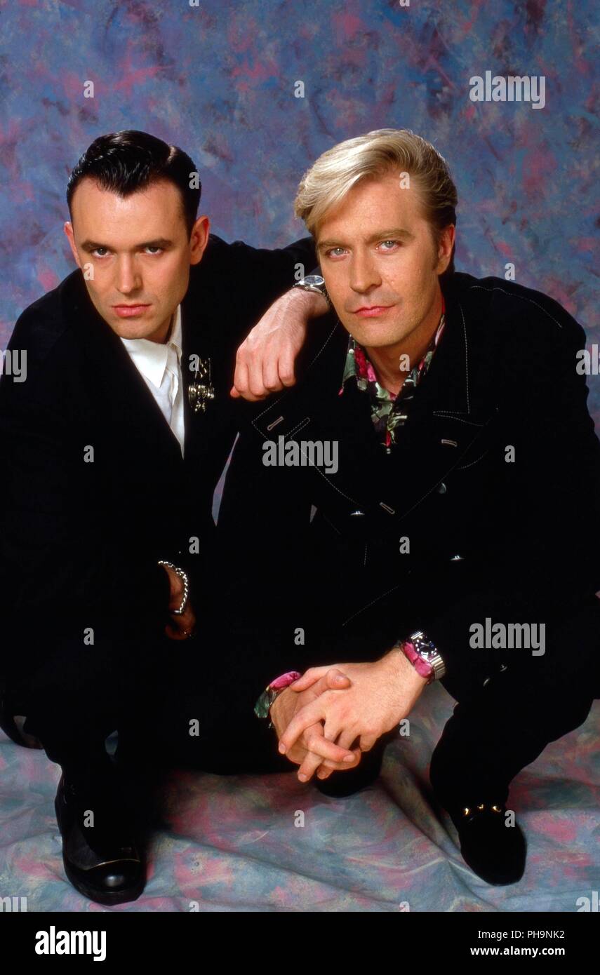 "ABC", britisches Popduo, beim Bravo Shooting in London, Großbritannien ...