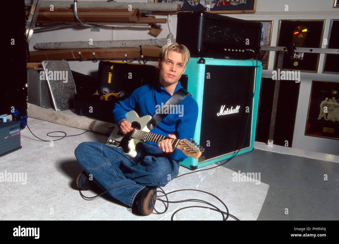 Christian Ingebrigtsen von "A1", britische Boyband bei einem ...