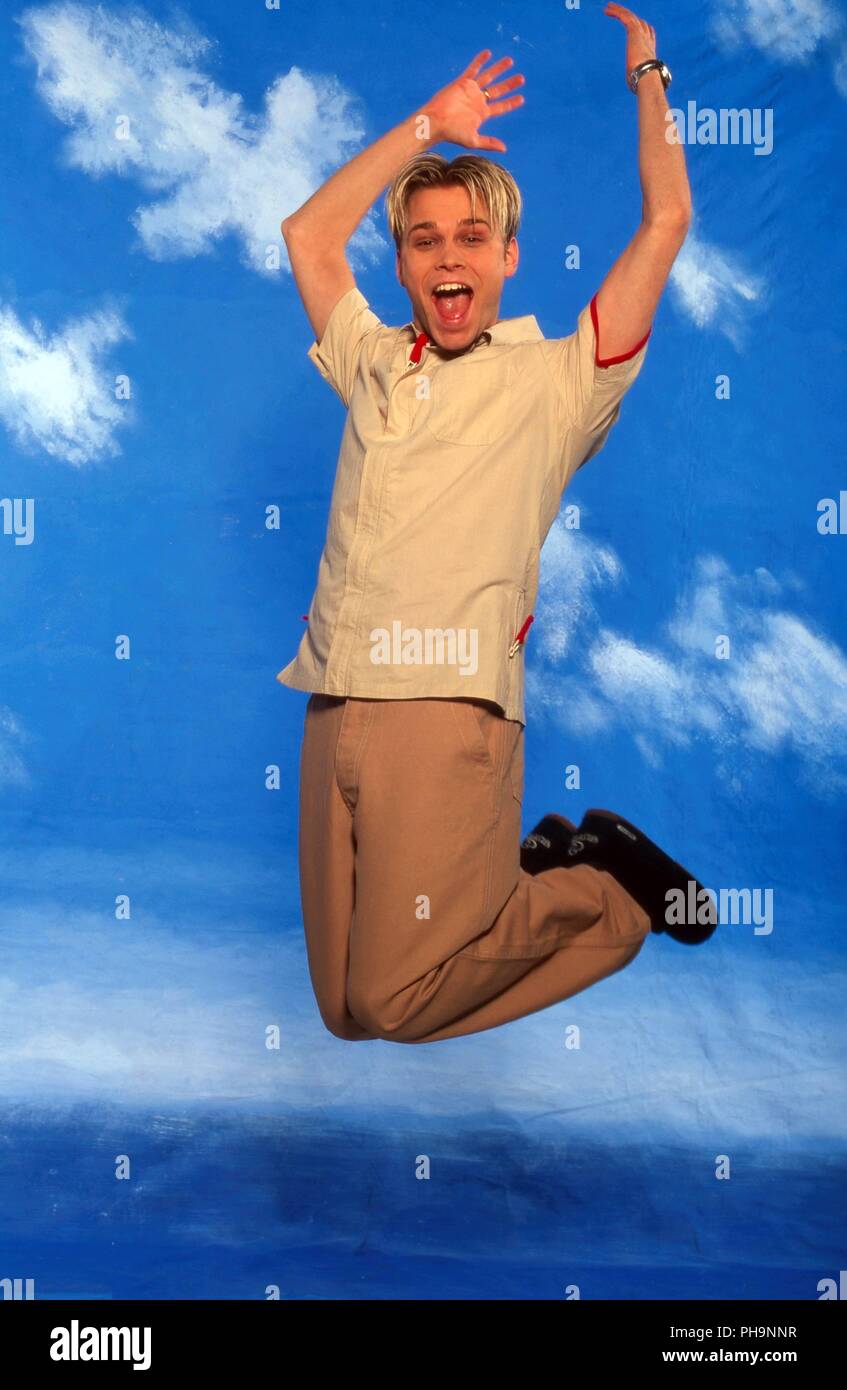 Christian Ingebrigtsen von "A1", britische Boyband bei einem ...