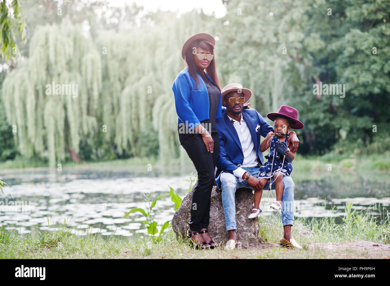 American family hi-res stock photography and images - Alamy