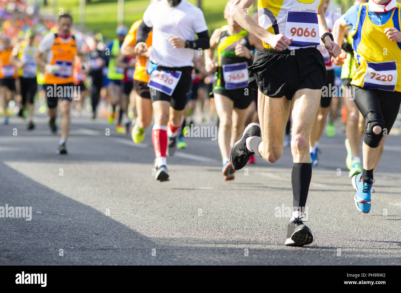 Black runners hi-res stock photography and images - Alamy