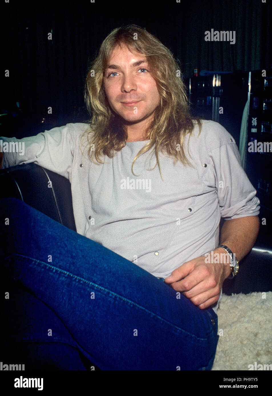 Dave Murray (Iron Maiden) on 19.08.1984 in Laibach / Ljubljana. | usage ...