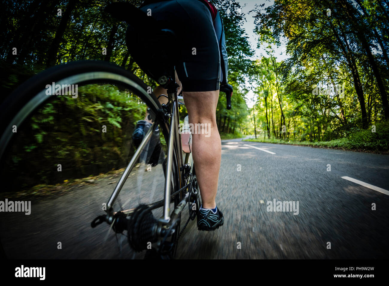 Female driving bike hi-res stock photography and images - Alamy